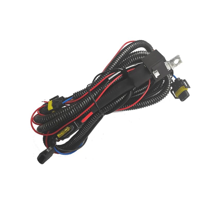 Передняя противотуманная фара в сборе для Hyundai Santa Fe Santafe 2,4 2009 2010 2011 2012 Wire