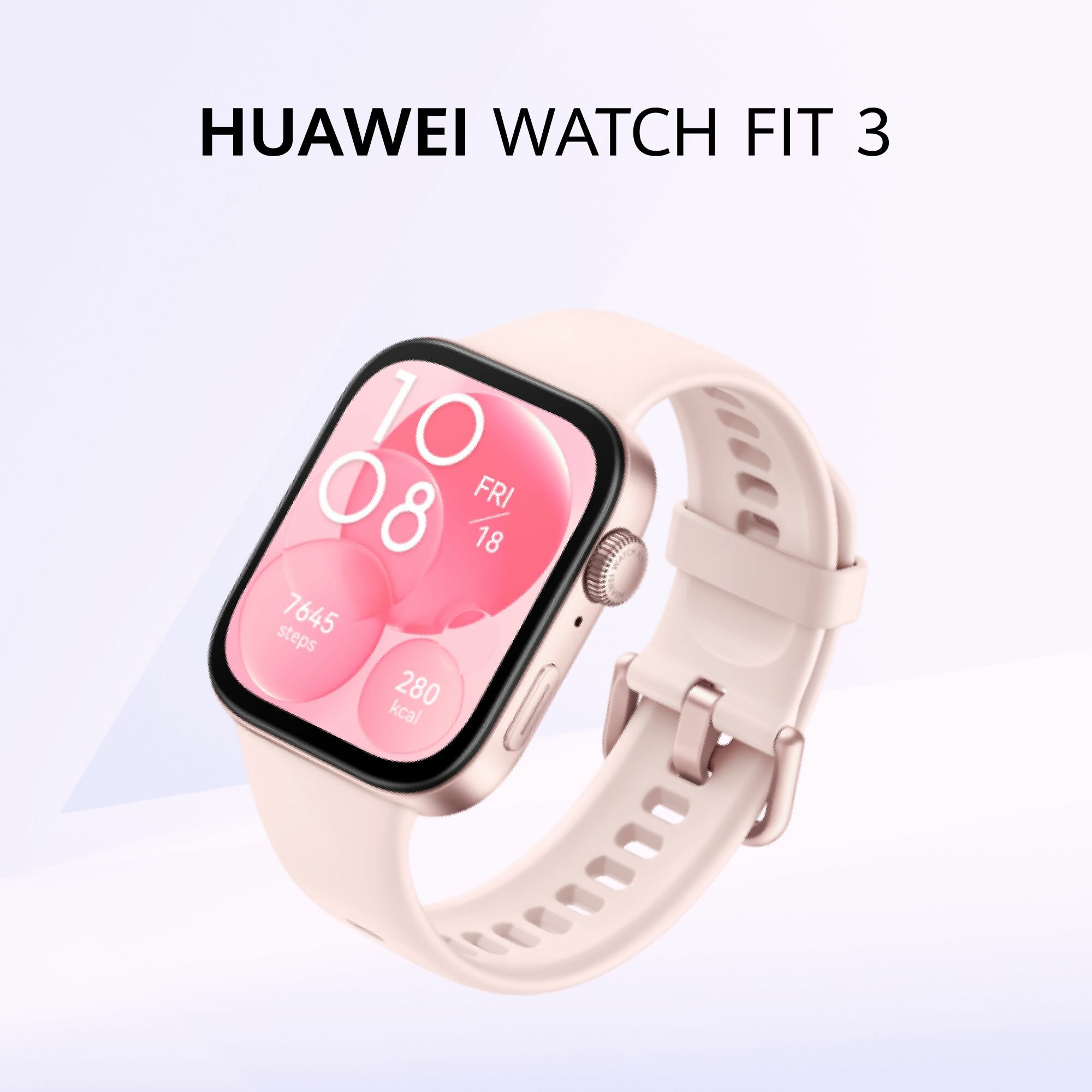 Фитнес-браслет HUAWEI WATCH FIT 3 Розовый