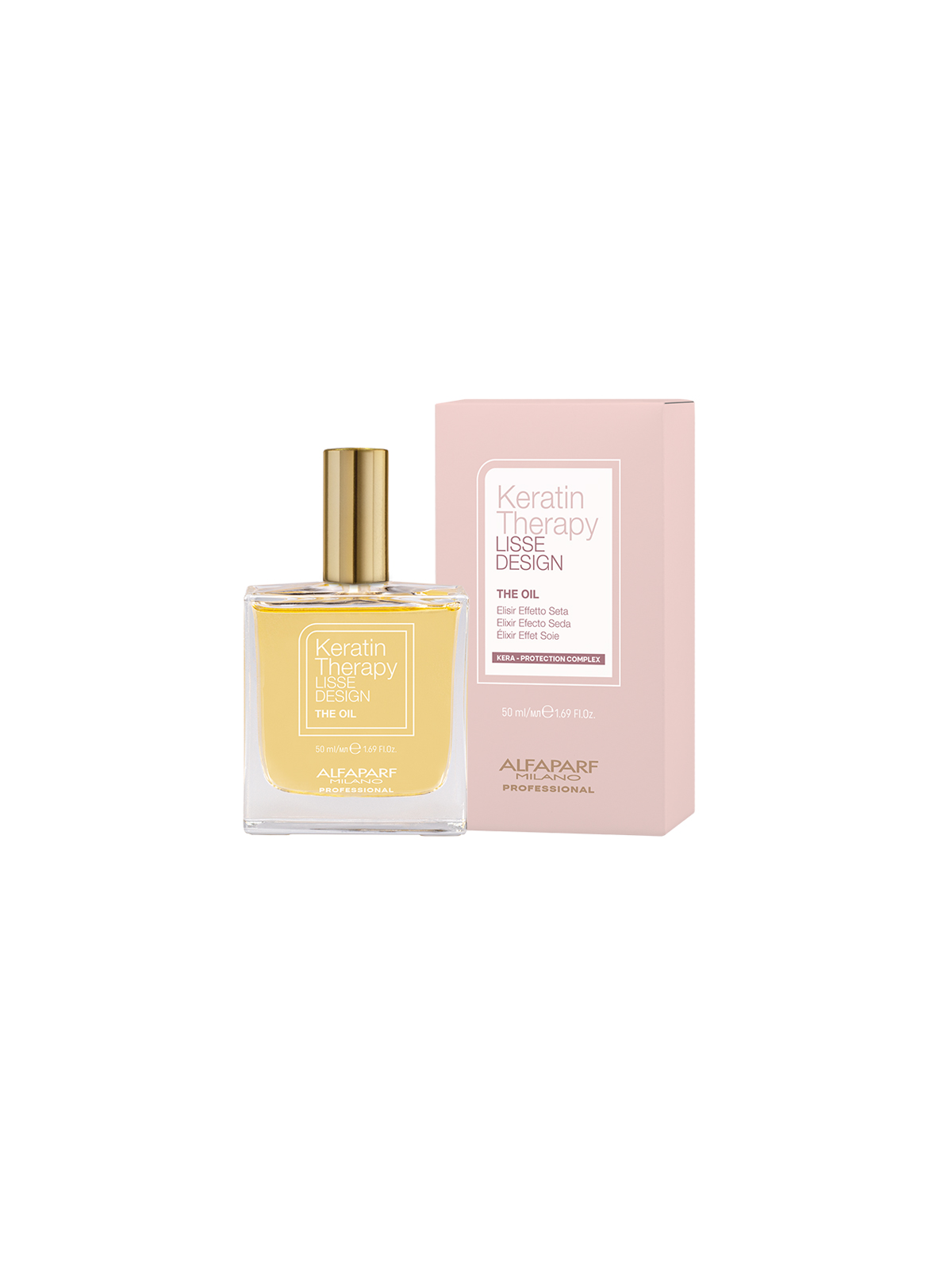 Alfaparf Lisse Design The Oil - Кератиновое масло для волос 50 мл