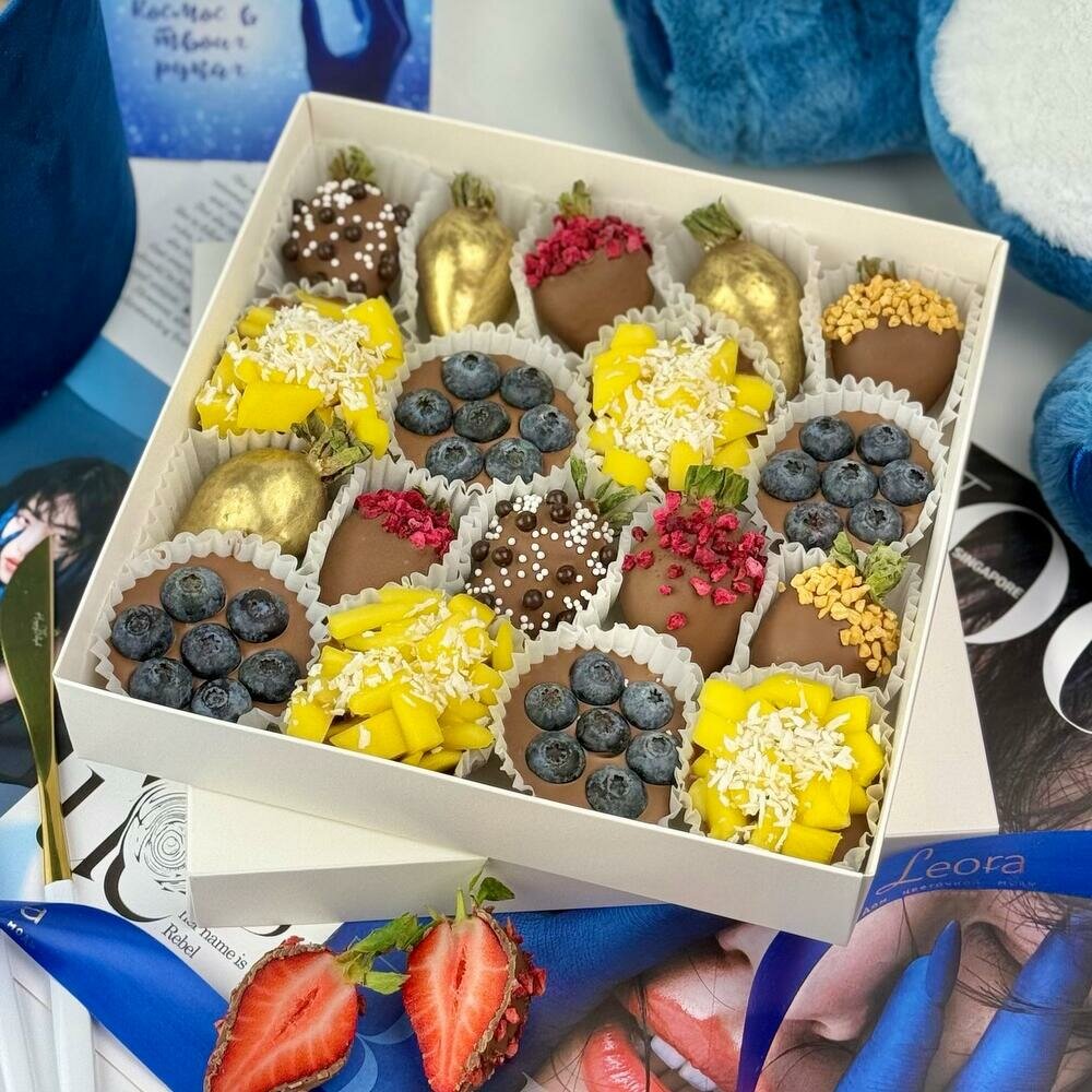 Клубника в Шоколаде. Фруктовый набор. T2005