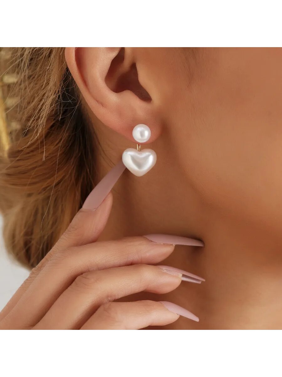 Серьги одиночные, фианит