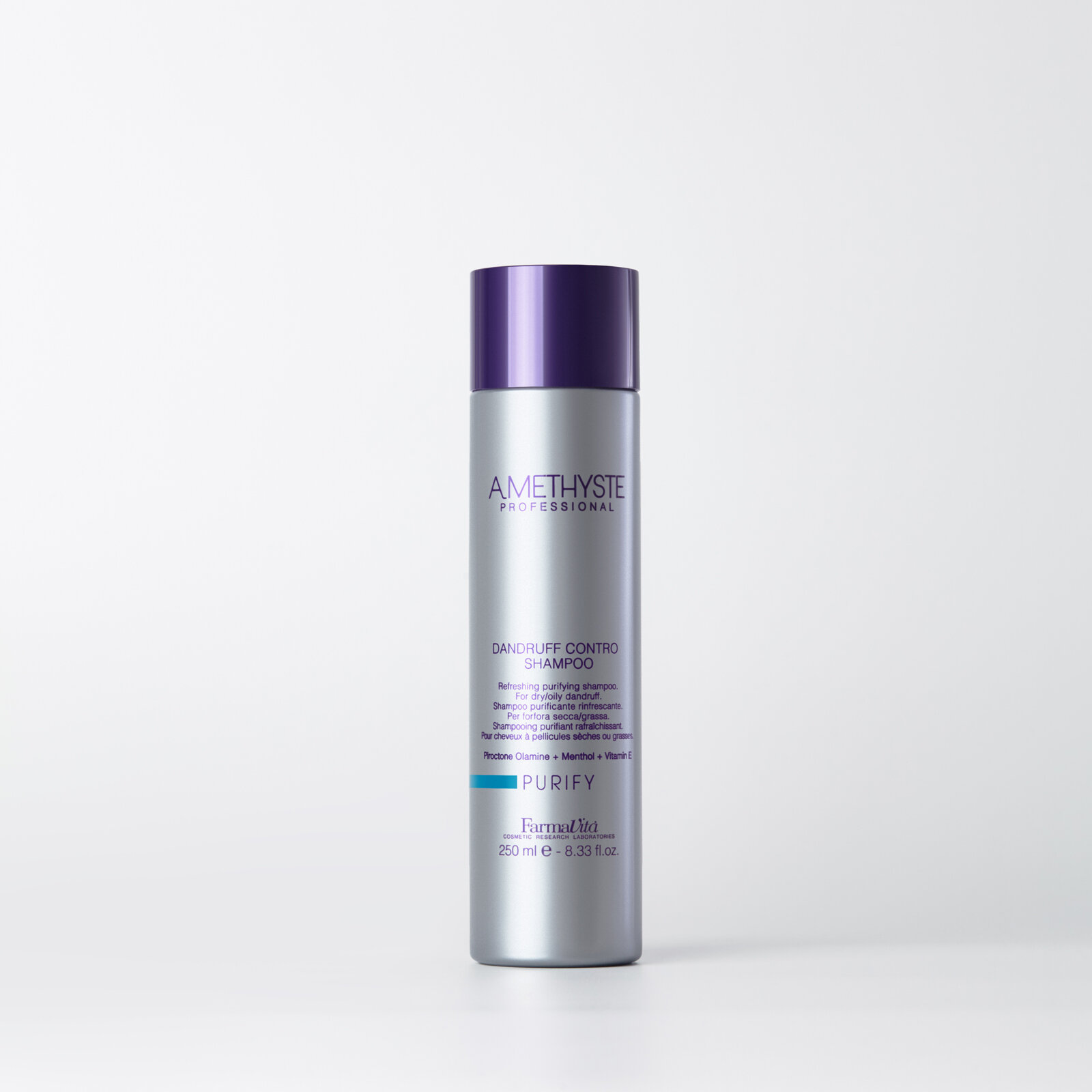 FarmaVita Шампунь против перхоти Purify Dandruff Control Amethyste, 250 мл
