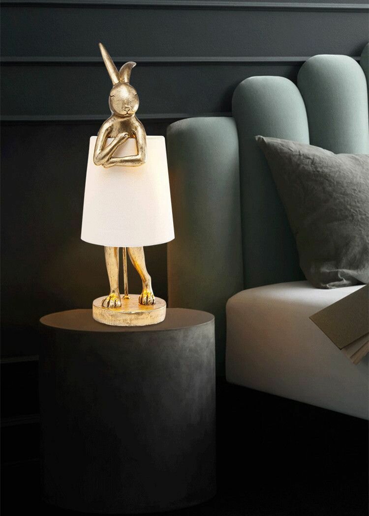 Лампа-кролик, лампа для кабинета и спальни