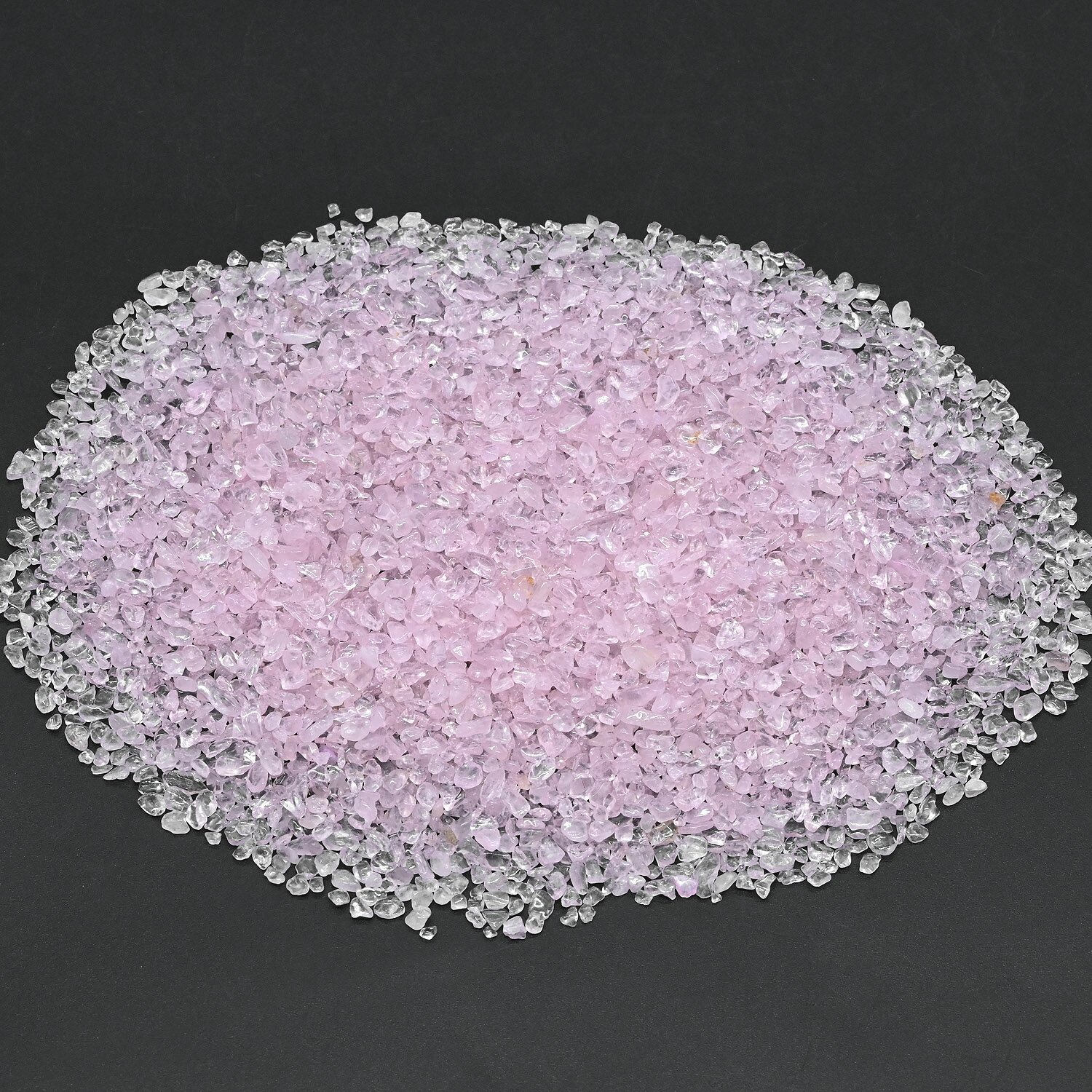 Розовый кварц галтовка фракция 3-5мм, упаковка 100г .