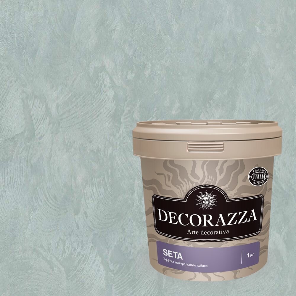 Декоративная штукатурка с эффектом натурального шелка Decorazza Seta (1кг) ST 11-166