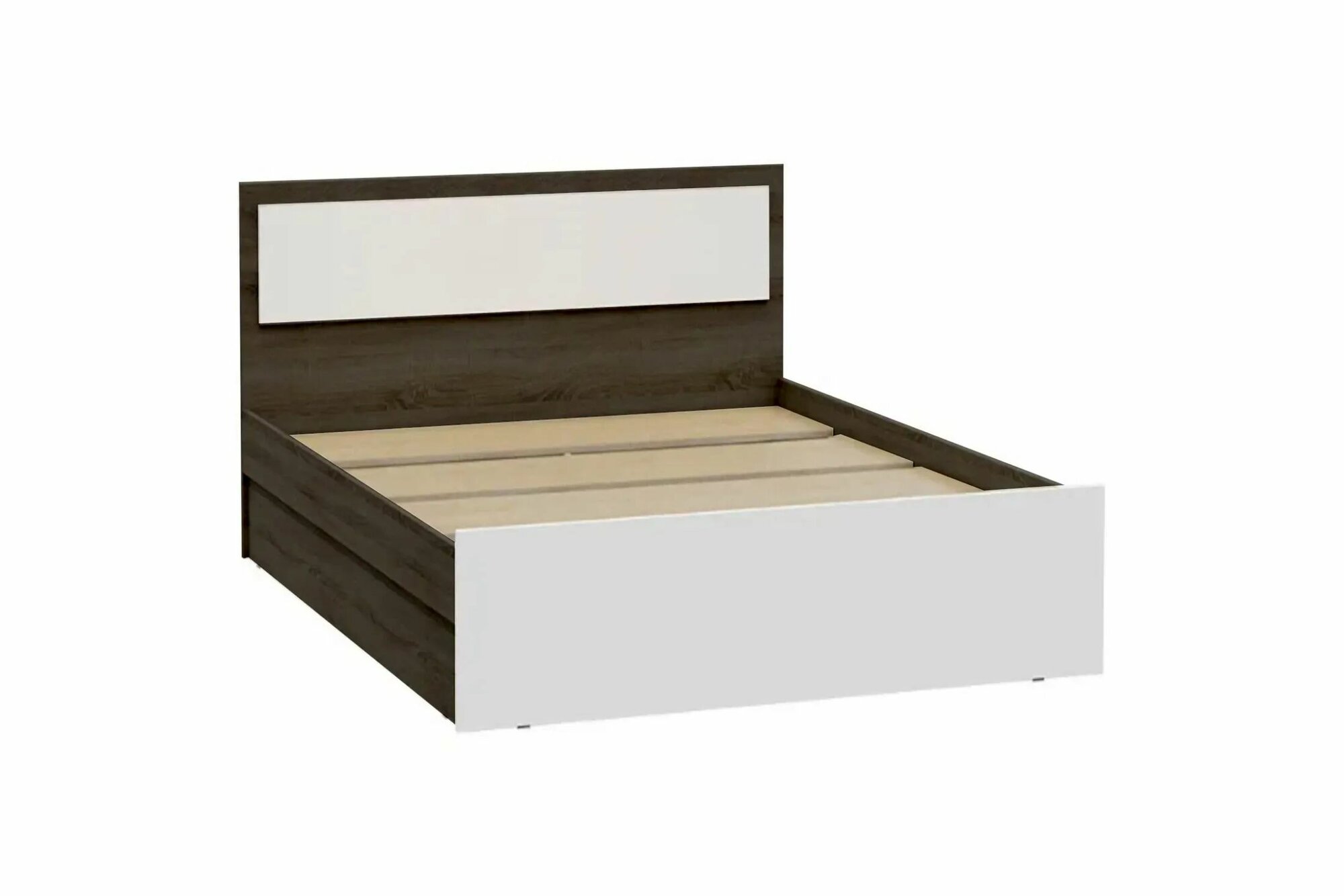 Кровать Мартина 900 мм Белый/Венге