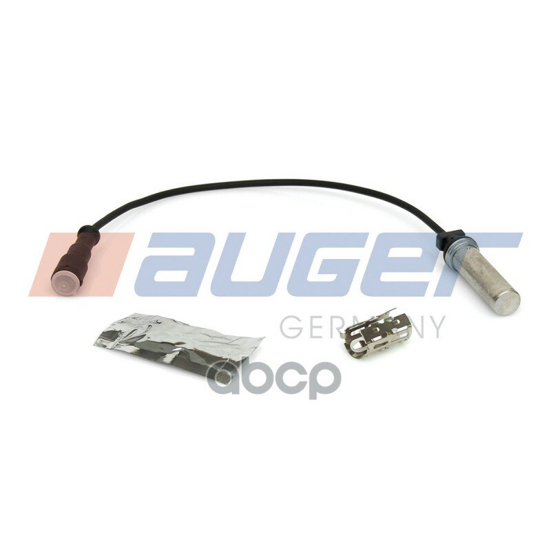 Датчик ABS !(мр) датчик прямой L=350 + втулка + смазка BPW, MB AUGER арт. 74966