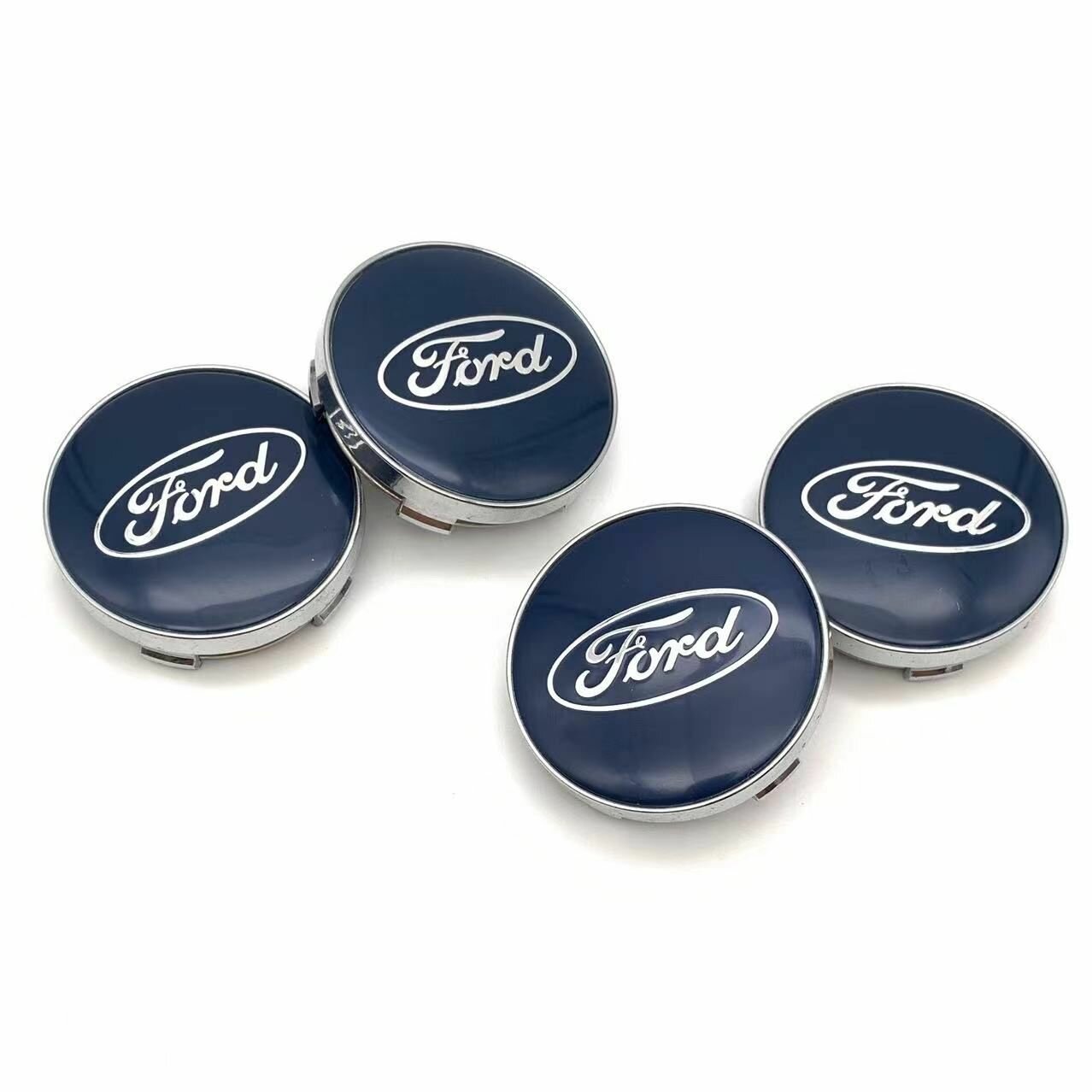 Колпачки заглушки на литые диски Ford 60/56/10 мм, 4 шт. На диск Форд влезут.