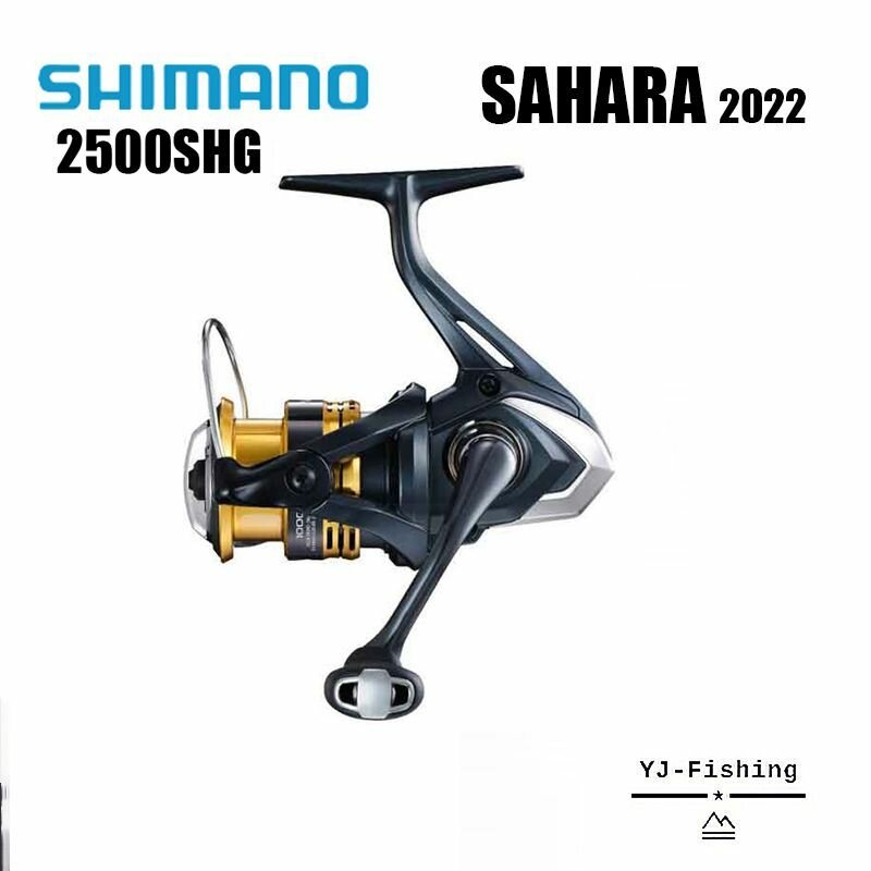 KaTywKa SHIMANO 2022 SAHARA 2500SHG ДnЯ pЫбалки - отпиЧий катушки дпЯ лобителeй cостороны профeссионалов