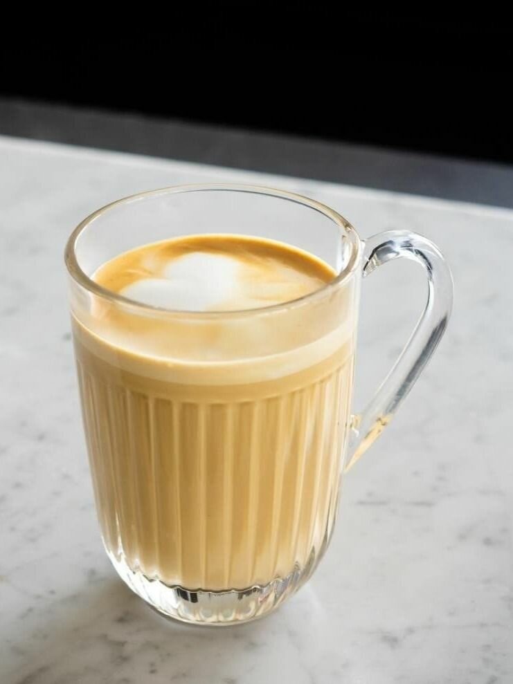 La Rochere кружка, чашка с ручкой "OUESSANT" 1 шт, 400 мл. Закалённое стекло, прозрачные. Франция