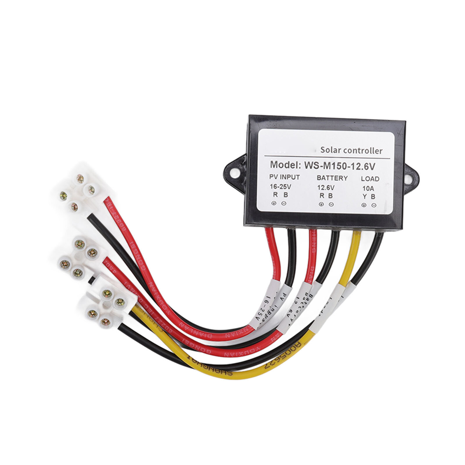 Solar Controller MPPT 150W 10 12 В против обратного потока 24 -часовой выходной контроллер нагрузки для света E -велосипед