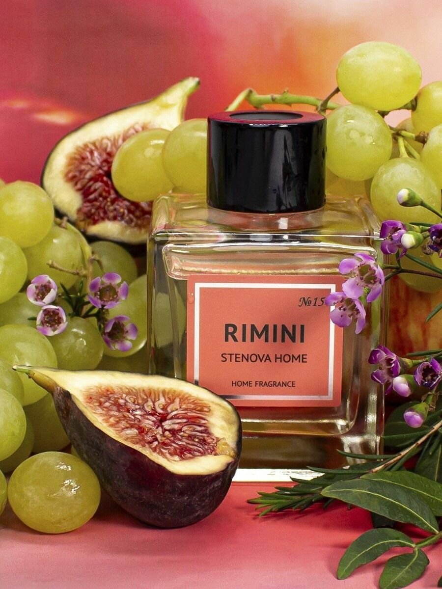Аромадиффузор с палочками RIMINI №15 _ 50 мл. STENOVA HOME