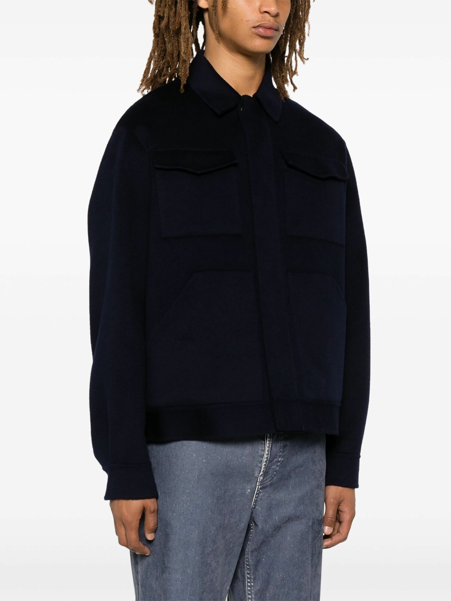 Куртка ERIC BOMPARD, размер 48, blue — фото 1