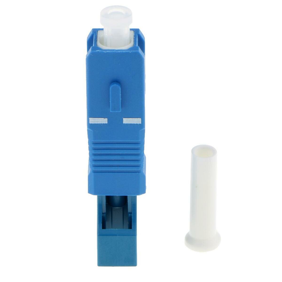 LC Female To SC Male Волоконно-оптический одномодовый симплексный адаптер-конвертер