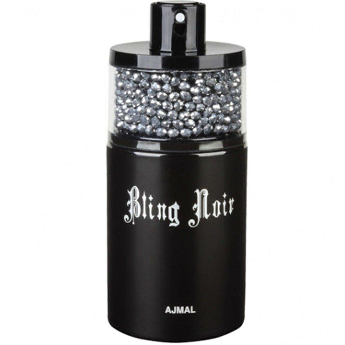 Парфюмерная вода Ajmal Bling Noir, объем 75 мл, женский аромат, год 2015