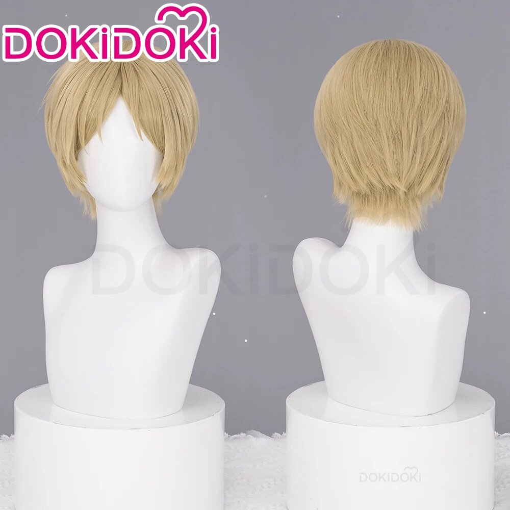 Парик Нацумэ Аниме Косплей ДакиДоки Мужчины 30 см Короткие Волосы Такаши Нацуми Парик Косплей Бесплатная Парик Кепка Мужской Косплей