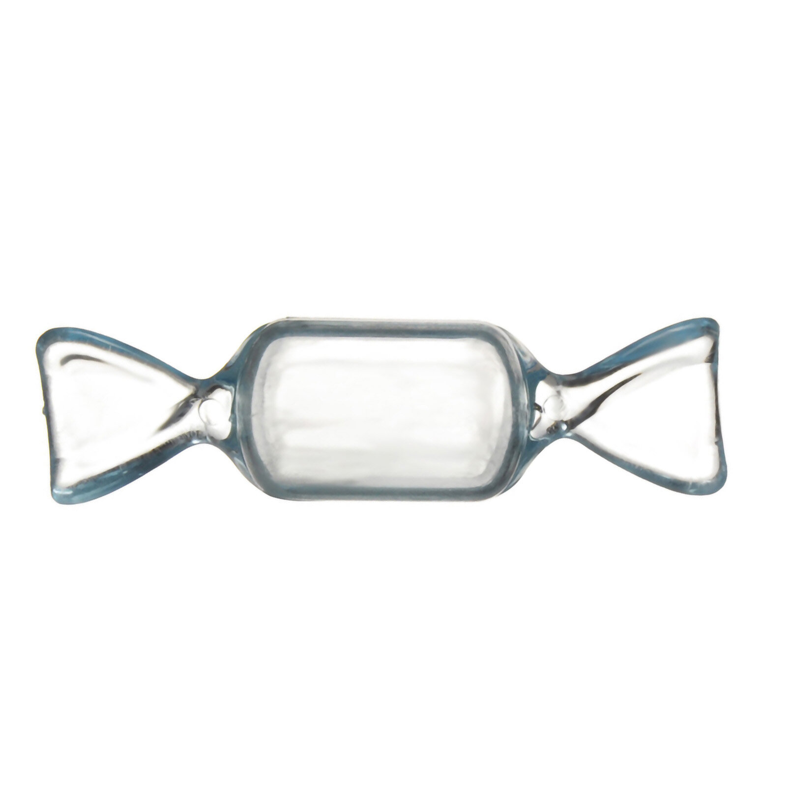 Коробка для хранения в форме конфет, инновационный прозрачный контейнер для ювелирных изделий с героями мультфильмов для серег, конфет, колец, бус, прозрачный прибл. 8,5x2,5 см/3,3x1,0 дюйма