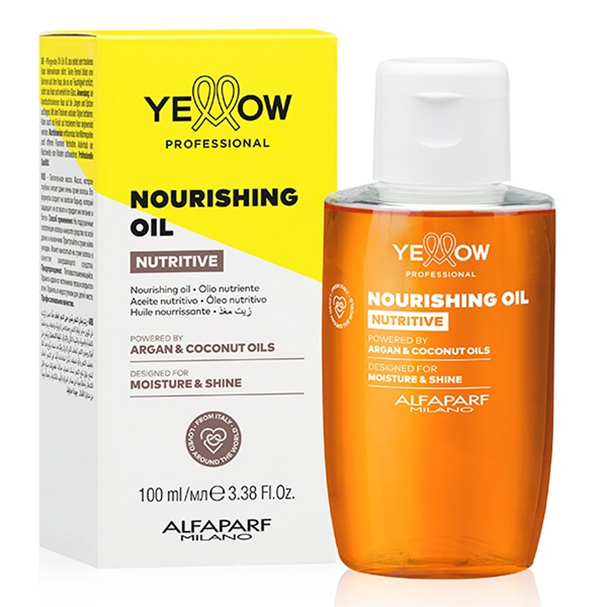 Увлажняющее масло для сухих волос Nutritive Oil, 100 мл (Yellow Professional, Nutritive)