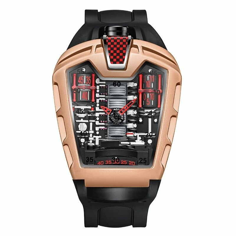 Взрывной бренд Kingston trend personality силиконовые кварцевые часы мужские деловые спортивные часы