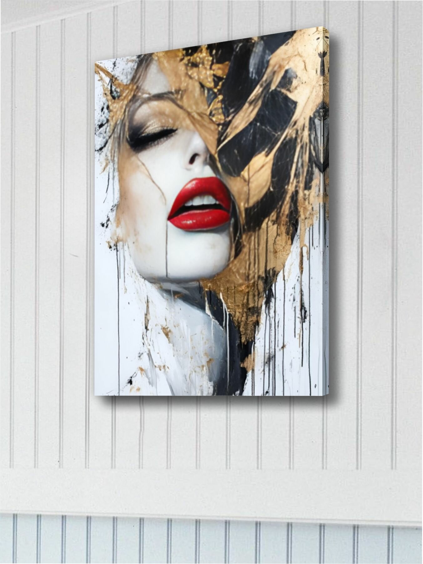 Картина Золотой вздох интерьерная 50x70см 1шт.