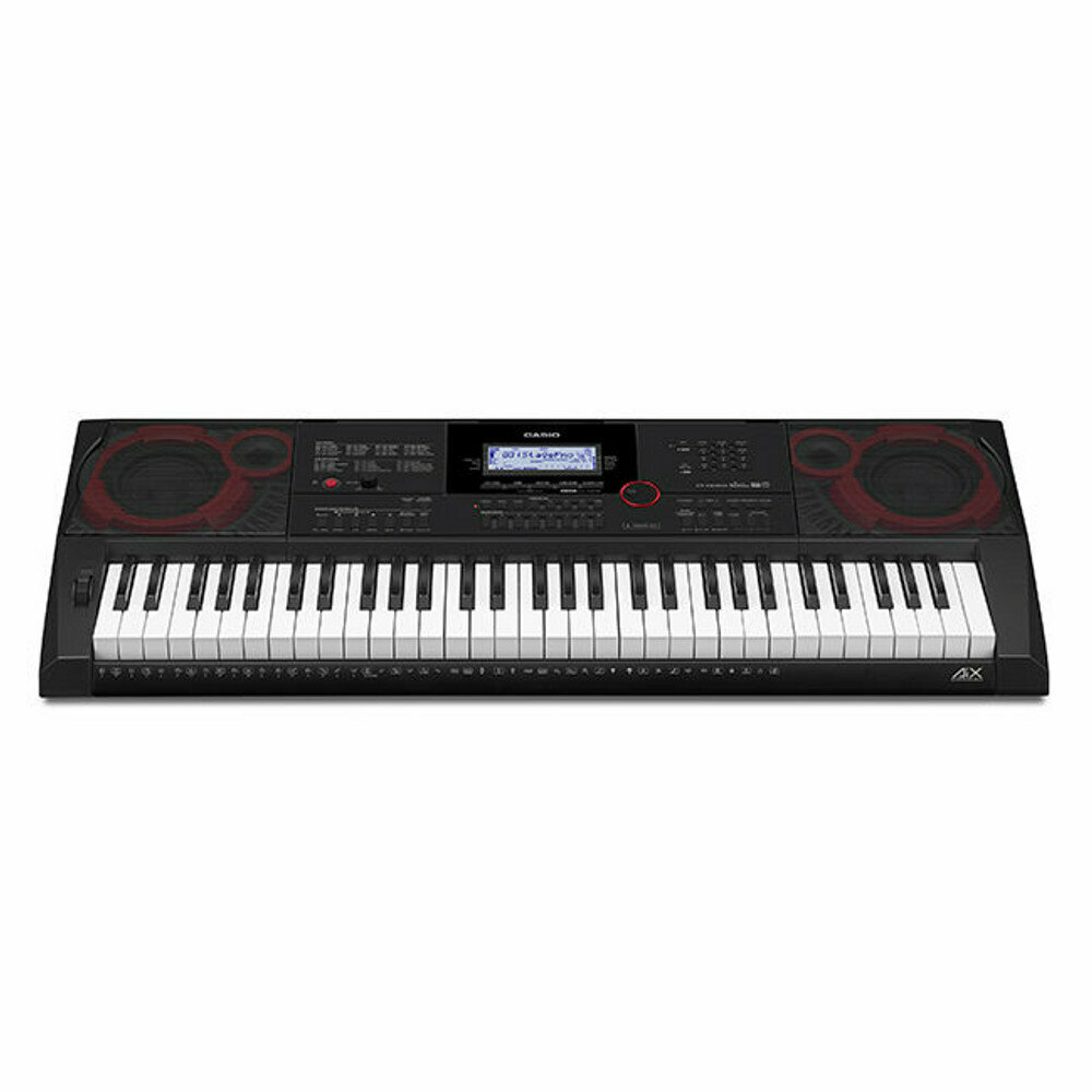 Синтезатор CASIO CT-X3000, полувзвешенные клавиши, 61 клавиша, черный