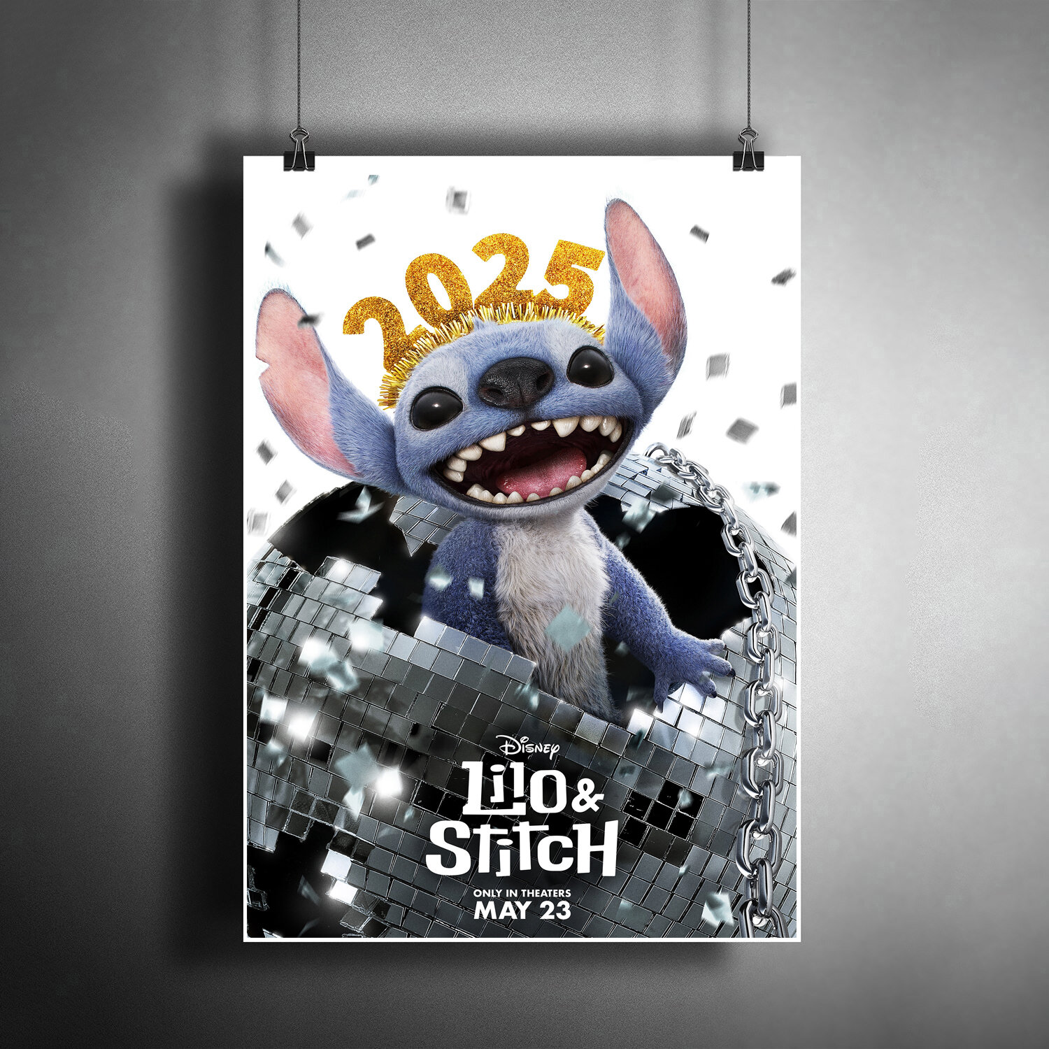 Постер плакат Лило и Стич / Декор дома, офиса, комнаты A3 30 x 42 см