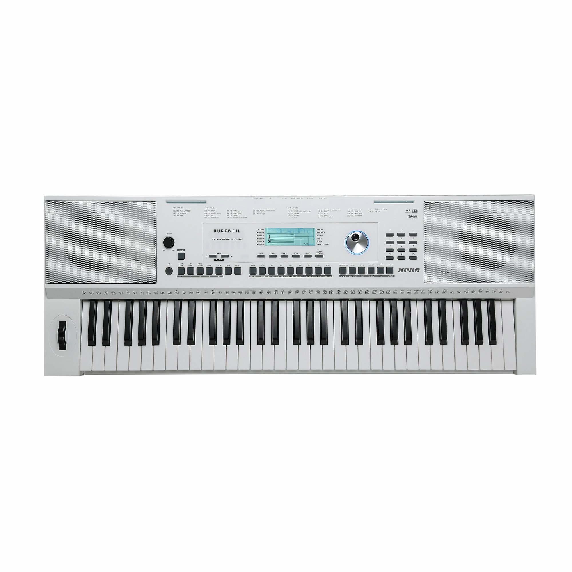 Синтезатор Kurzweil KP110 White
