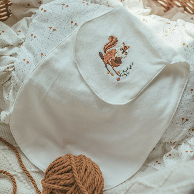 Полотенце "Little squirrel", хлопок, 28-42 см
