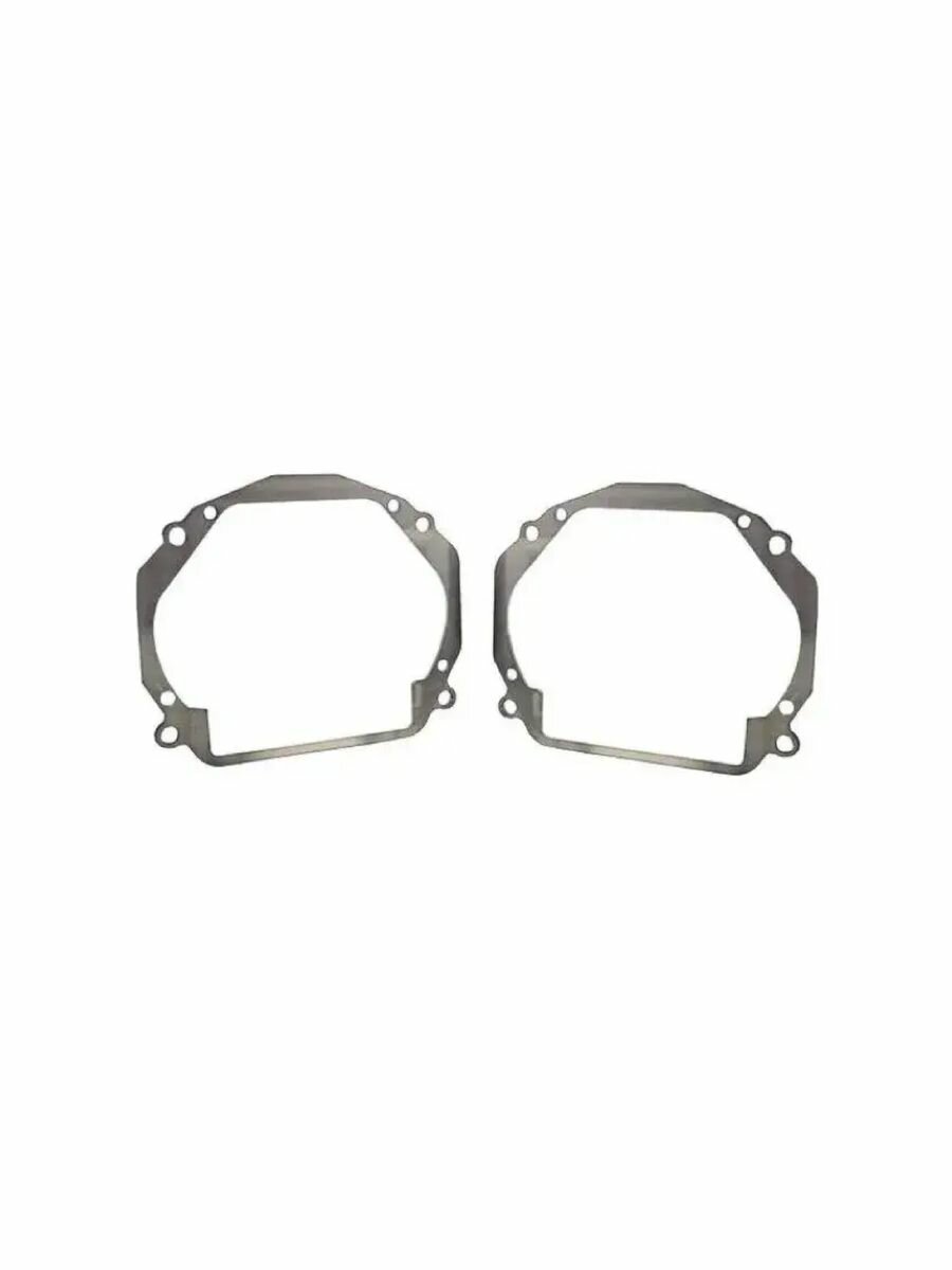 Переходные рамки Peugeot 307 2001-2008 для замены линз с креплением Hella 3/3R/5R (комплект 2шт.)