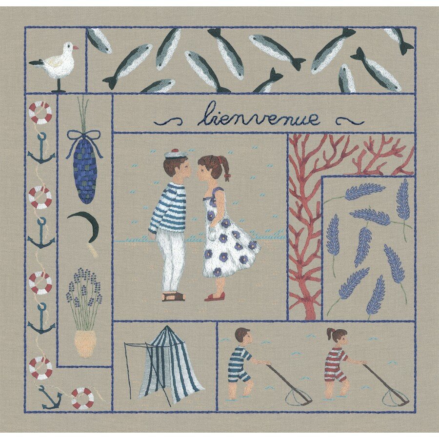 Набор для вышивания: July (Июль)