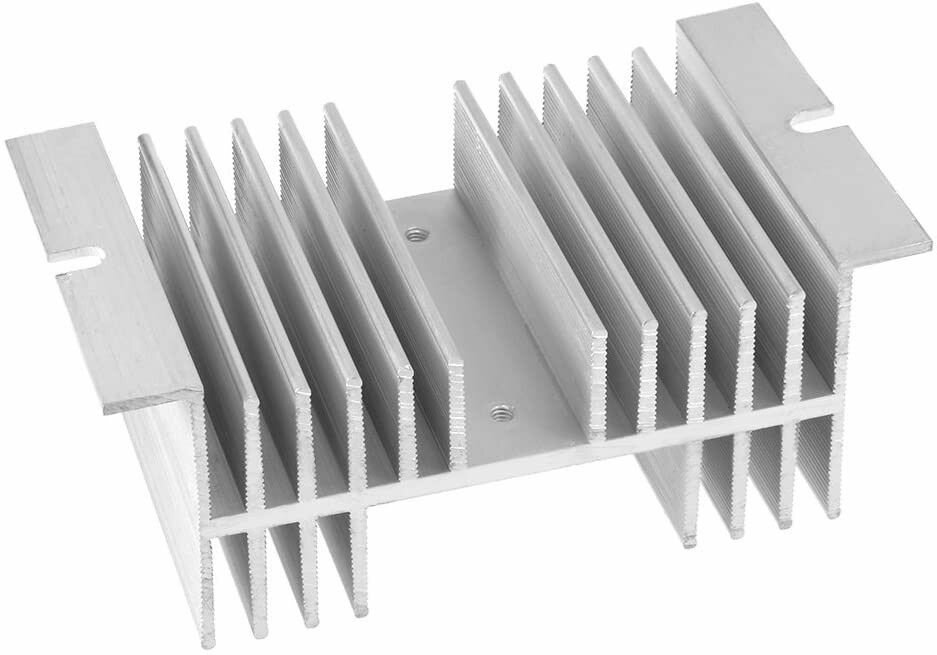 OZ-URJSH-Алюминиевый радиатор 100A для твердотельного реле для твердотельного реле для ветрогенератора