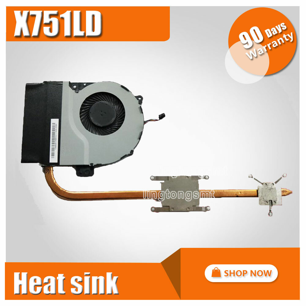 For ASUS X751MA X751MD K751M A751M X751M K751L X751L X751LK Laptop CPU cooling Radiator Heat sink Heatsink Cooler