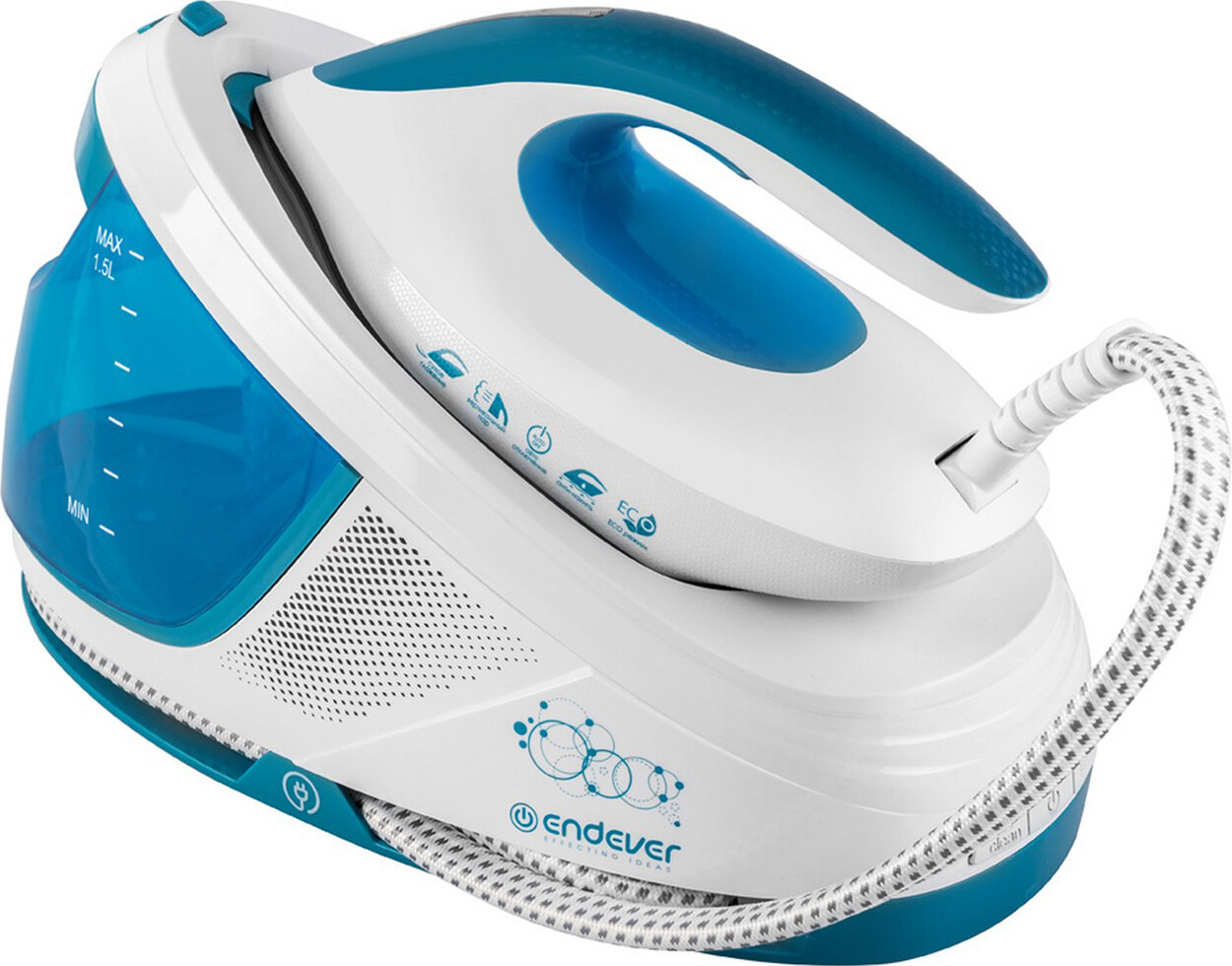 Парогенератор Endever Delta-450, белый/голубой