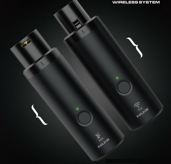 B-3RC Беспроводная микрофонная система со съемным передатчиком и приемником, Nux