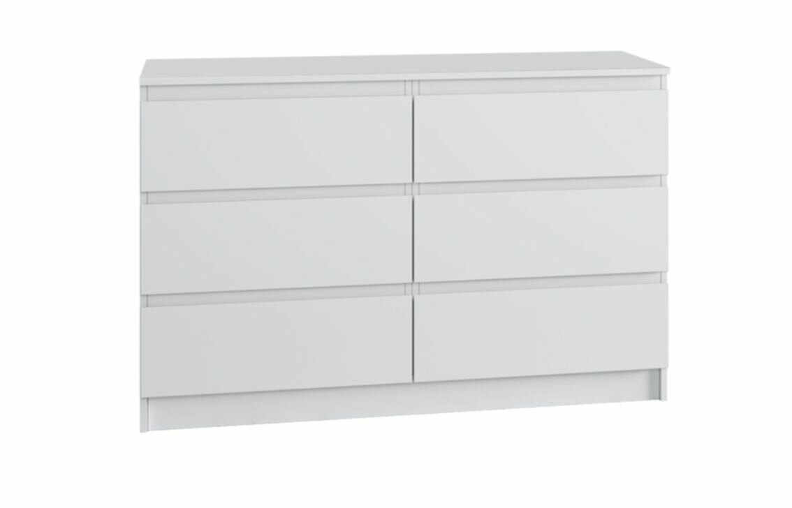 Комод 6 ящиков 120 см МК 1200.6 Модульная система Мори 120х77х40 см