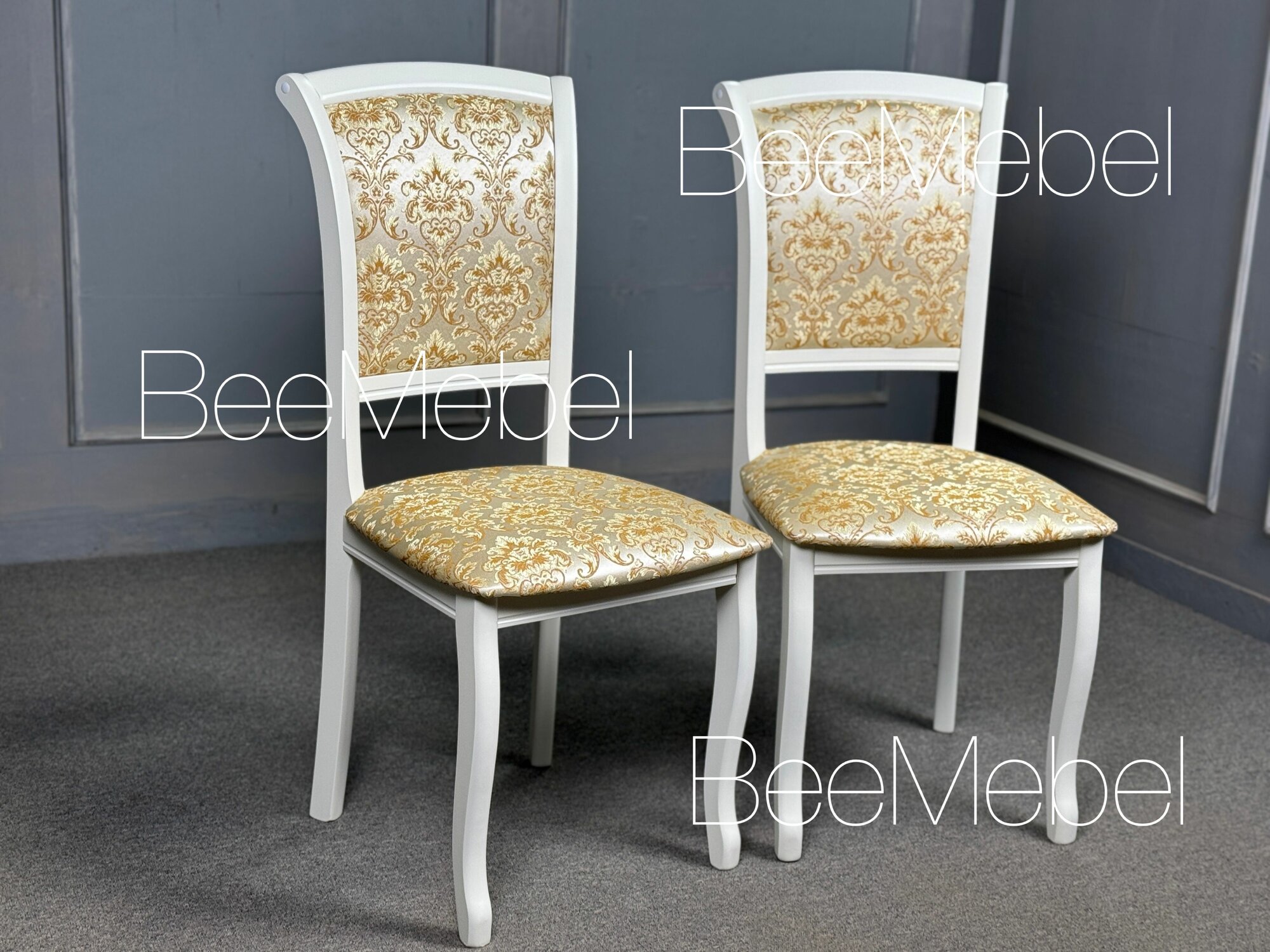 Стул для кухни "Марби" из массива бука, комплект стульев 2 шт