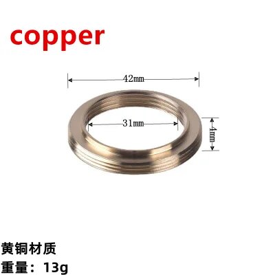 Детали крепления кухонного крана из латуни/нержавеющей стали J
