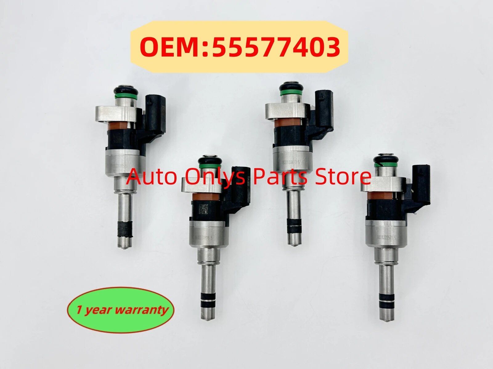 4 шт. 55577403 автомобильный топливный инжектор, Форсунка для Chevrolet Equinox GMC Land Buick Encore Cruze Malibu 2016 л 2019 л L4-