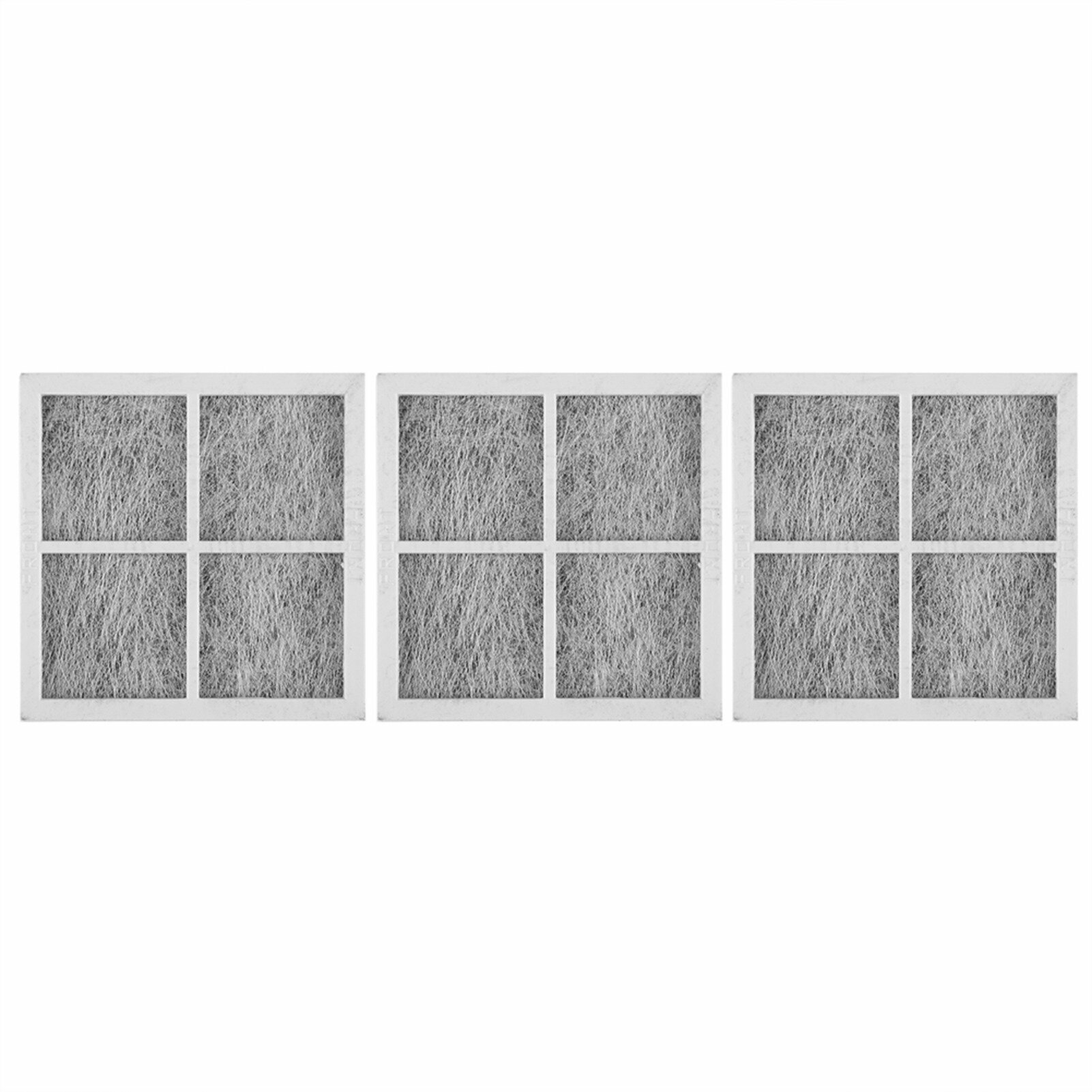 Комплект из 3 сменных воздушных фильтров для холодильника LG LT120F Elite 469918, совместимых с системой охлаждения холодильника. Прочные и эффективные.