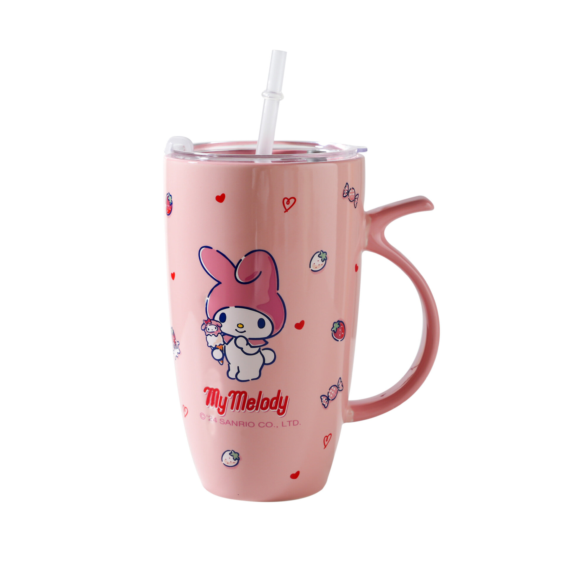 Керамическая кружка большой емкости Sanrio, симпатичная кофейная чашка, Melody