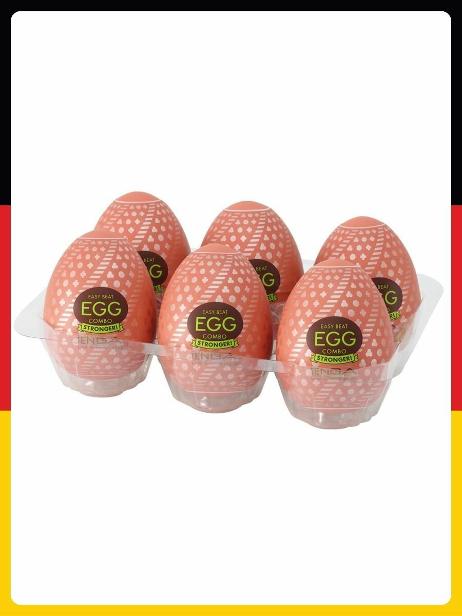 Мастурбатор TENGA Egg Combo Pocket Pussy 6 Pieces
