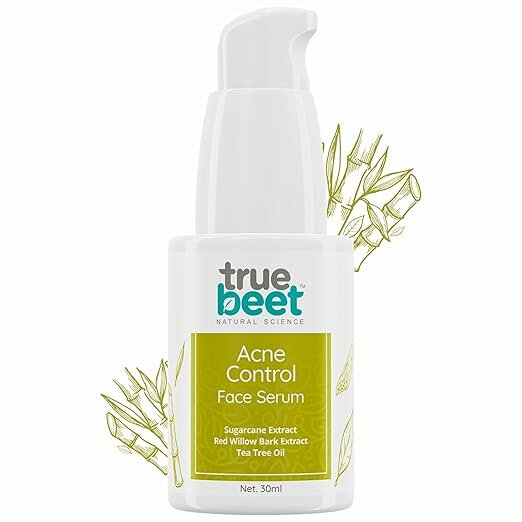 Сыворотка для лица truebeet "Контроль акне", с экстрактом сахарного тростника и коры красной ивы, 30мл
