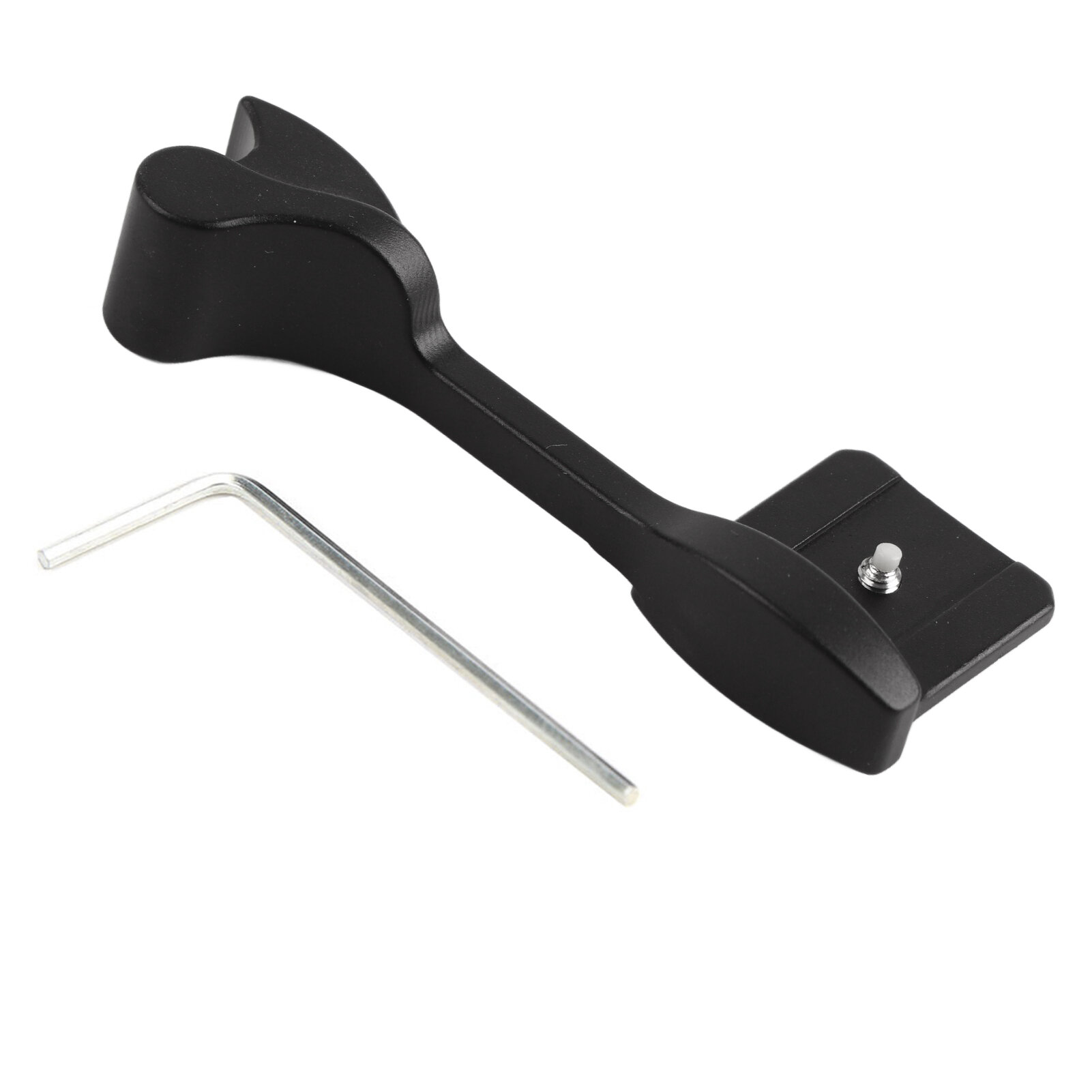 Горячий башмак из алюминиевого сплава с ручкой для большого пальца вверх для цифровой камеры Leica Q1/Q2, черный