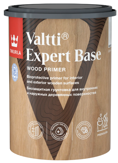Тиккурила Валтти Эксперт Бэйз Грунт-антисептик прозрачный (0.9л)