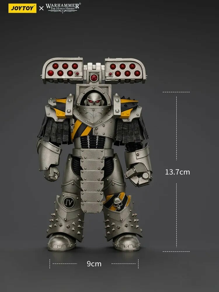 Warhammer The Horus Heresy JOYTOY 1/18 lron Warriors Tyrant Siege Terminator with Rocket launcher Подарочная модель