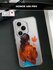 Чехол на Honor 400 Pro / Хонор 400 Про с принтом "Девушка с опавшим листом", про...