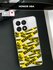 Чехол на Honor X8A / Хонор X8A с принтом "Warning!", прозрачный