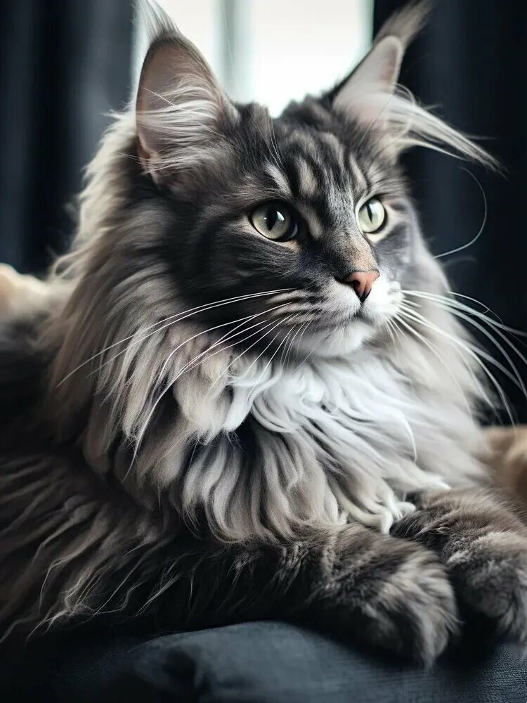 Diamond Mosaic на подводной лодке Maine Kun Cat, 40x50 см, вышивка с круглыми стразами, установлена для творчества, полной подкладки/подарок