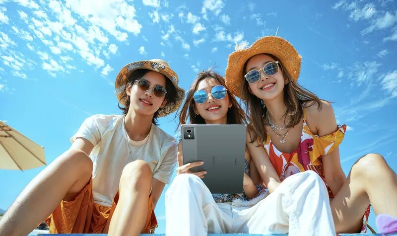 Lenovo Планшет Xiaoxin Pad Pro 12.7 2025 Dimensity 8300 (Глобальная версия прошивки )2.9K 144Hz 10200mAh(Подарки: чехол клавиатура, мышь, защитная пленка), 12.7" 8 ГБ/256 ГБ, серый металлик