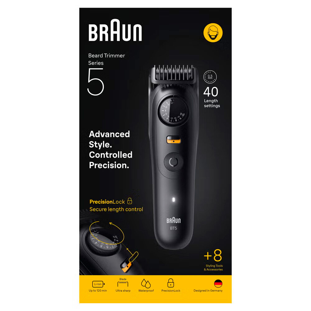 Триммер для бороды и усов Braun BT5560